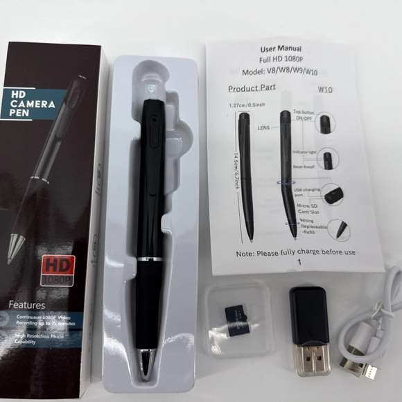 unbranded | Cameras, Photo & Video | Hd Camera Pen With Full Hd 80p ...